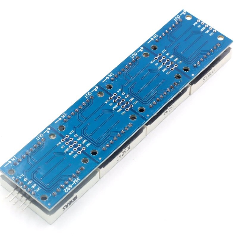 Módulo 4 X Matriz Led 8x8 MAX7219 De Puntos Para Arduino - Tienda8 Módulo 4 X Matriz Led 8x8 MAX7219 De Puntos Para Arduino - Tienda8