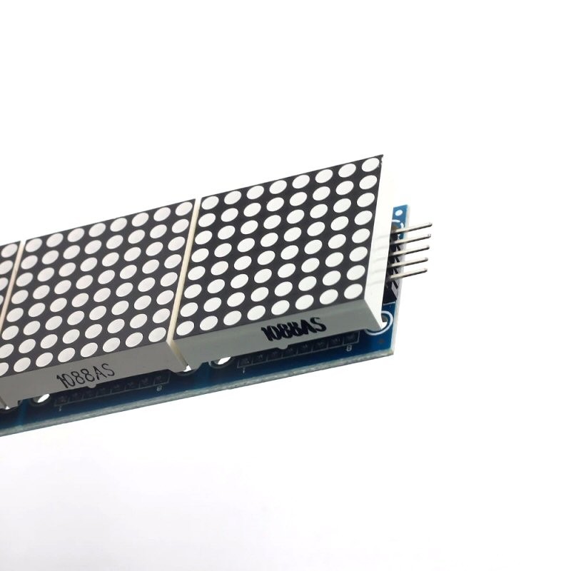 Módulo 4 X Matriz Led 8x8 MAX7219 De Puntos Para Arduino - Tienda8 Módulo 4 X Matriz Led 8x8 MAX7219 De Puntos Para Arduino - Tienda8