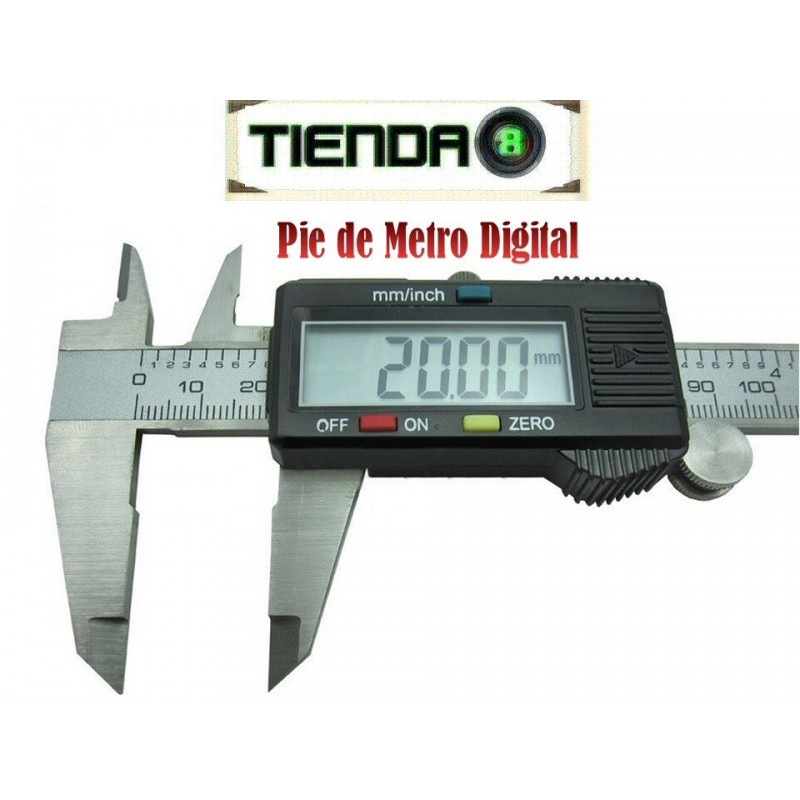 Pie De Metro Digital 150mm 6 Pulgadas 0 01mm M nimo Tienda8 Pie De Metro Digital 150mm 6 Pulgadas 0 01mm M nimo Tienda8