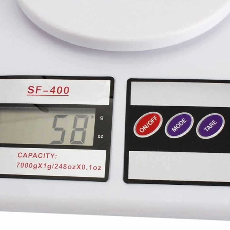 Pesa Cocina Comercio 1gr 7Kg SF-400 - Tienda8