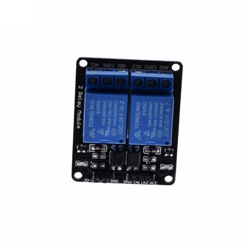Módulo Relé 2 Canales Para Arduino Raspberry Pic Tienda8