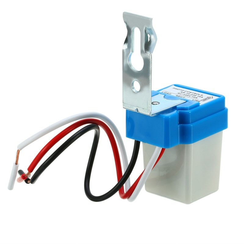 Fotocelda Sensor Encendido Luminarias de 220Vac, Max 10A - Tienda8