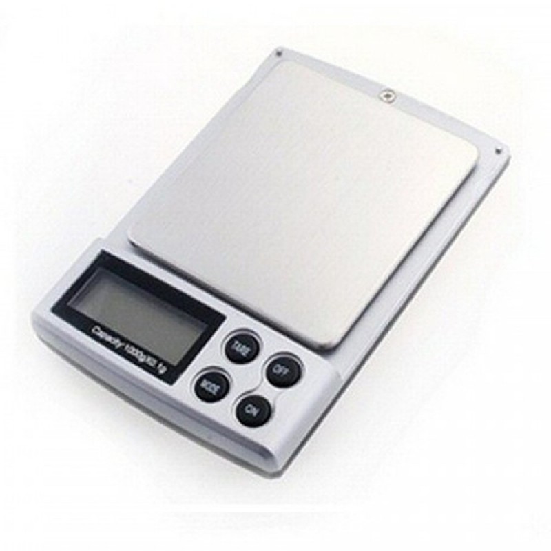 Pesa Digital Portátil De Precisión - 0.1 A 1000 Gramos - Tienda8