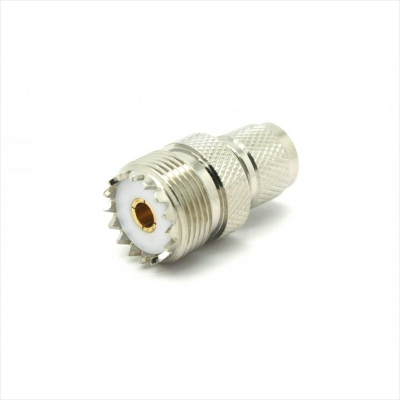 Conector Mini UHF Macho a UHF Hembra (SO-239) - Tienda8