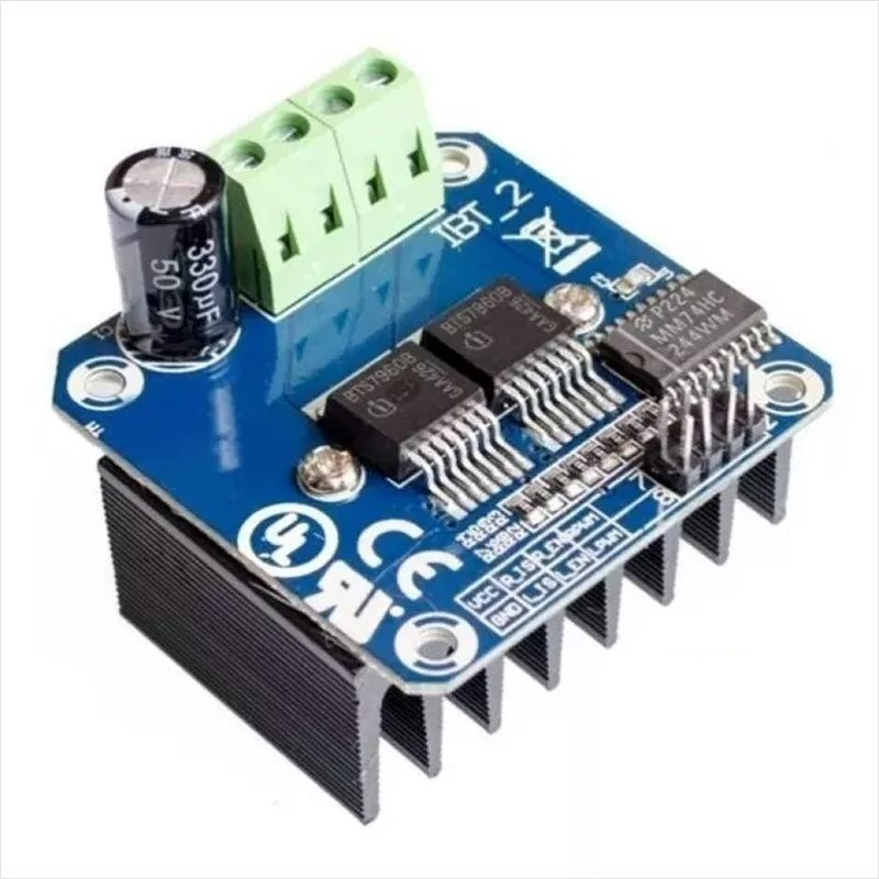 Modulo Puente H Motor Alta Potencia, BTS7960, 43A, Arduino - Tienda8