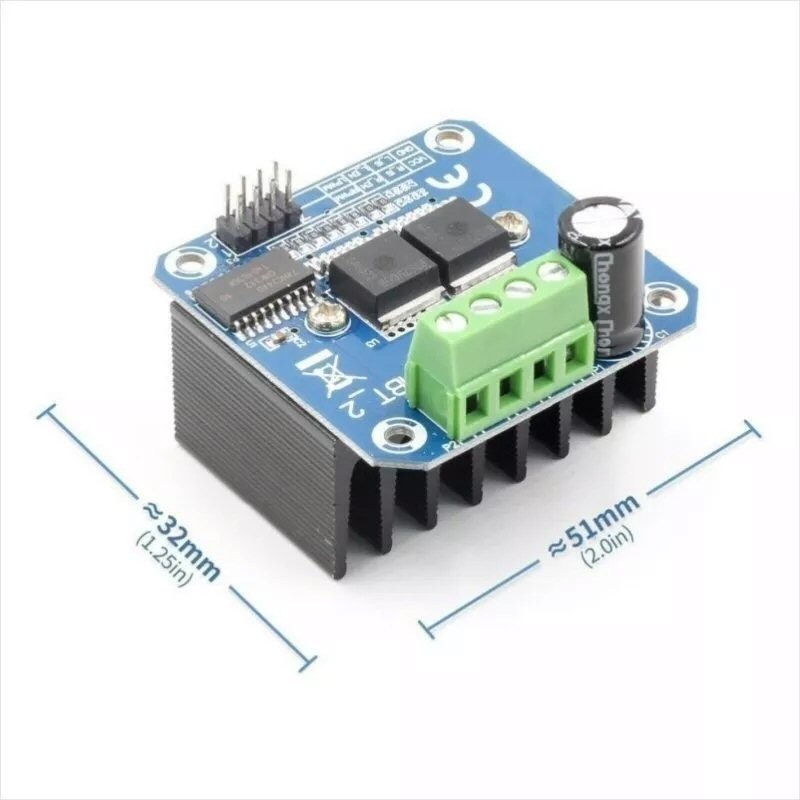 Modulo Puente H Motor Alta Potencia, BTS7960, 43A, Arduino - Tienda8