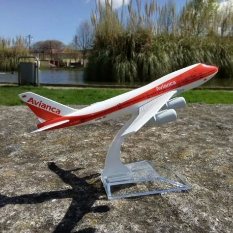Boeing 747-200, Colores de Avianca, Escala 1:500 - Tienda8