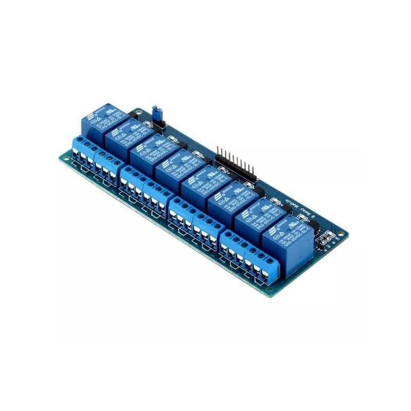 Módulo Relé 8 Canales Para Arduino, Raspberry, Pic - Tienda8